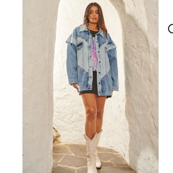 RECC PARIS | Jackets & Coats | Recc Paris Alba Denim L | Poshmark